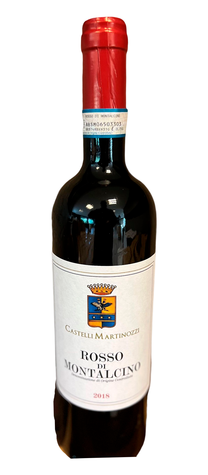 Castelli Martinozzi Rosso di Montalcino 2018 | mycellar.dk