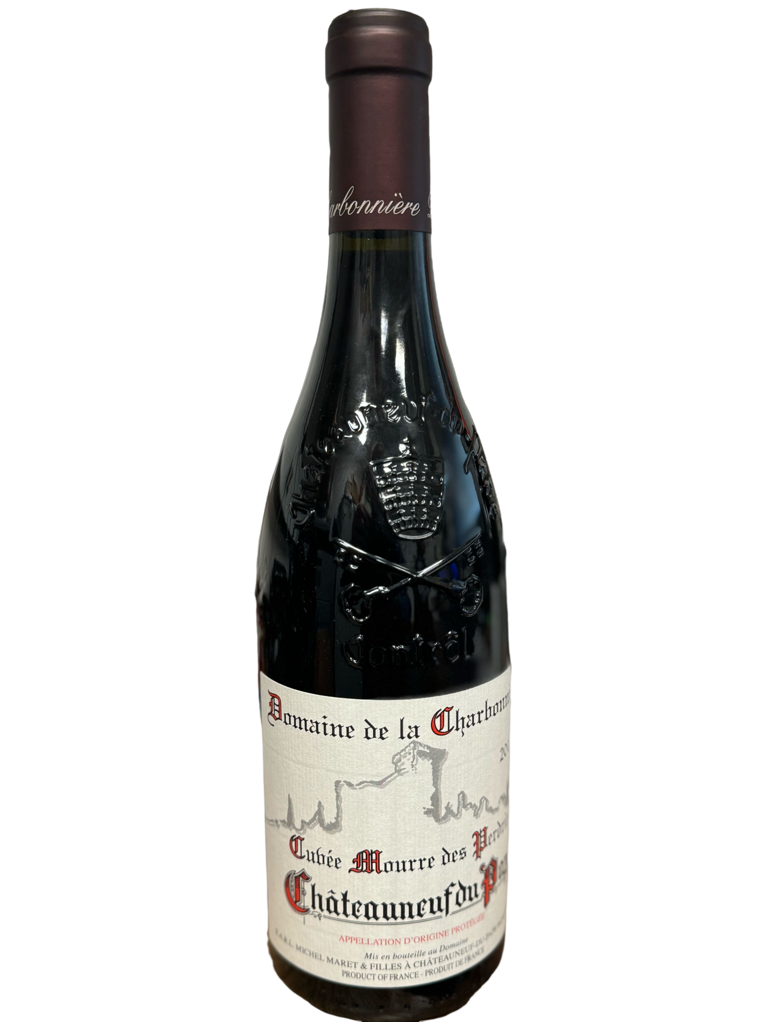 Châteauneuf-du-Pape Domaine de la Charbonnière 2015 | mycellar.dk